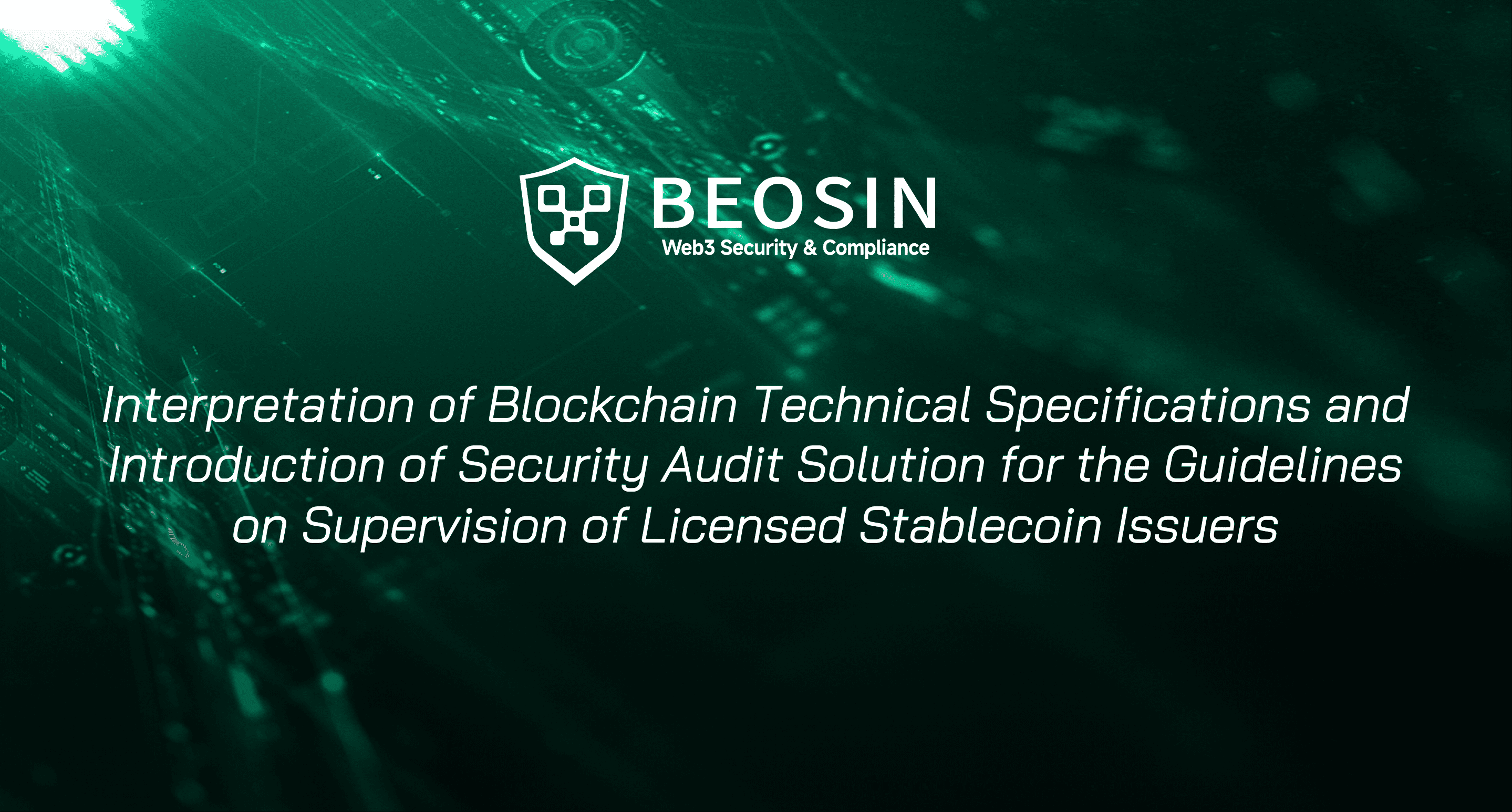 Interpretation of Blockchain Technical Specifications and Introduction ...
